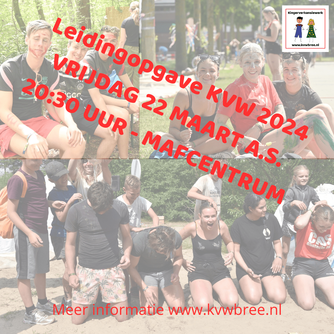 Leidingopgave KVW 2024 | KVW Maasbree
